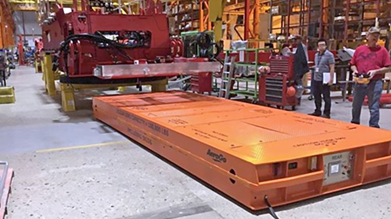 Heavy Duty Transporter / Transfer Carts Silverback | AeroGo | AeroGo, Inc.