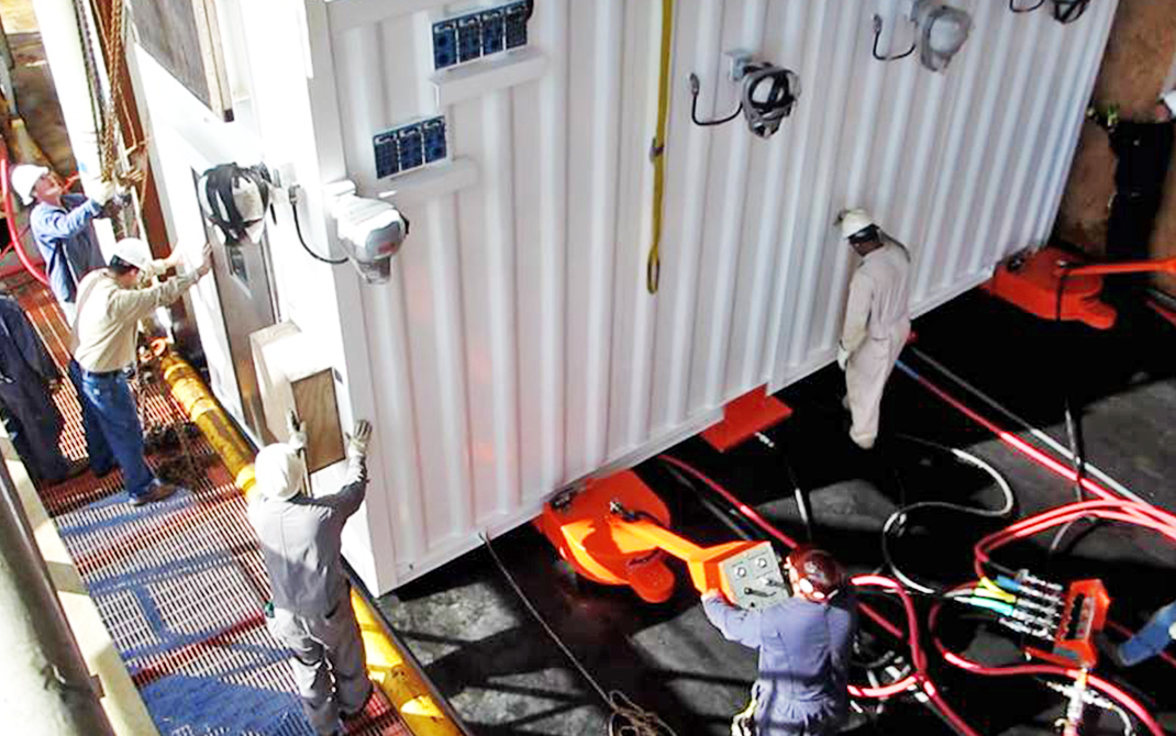 Oil Rig Material Handling Solutions | AeroGo, Inc.